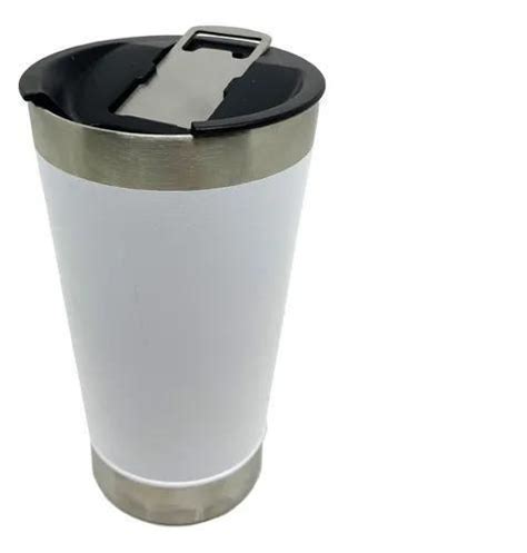 Copo Térmico De Cerveja Inox Abridor E Tampa 473ml MCardoso