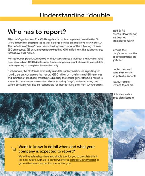 CSRD ESRS Guide Coreport