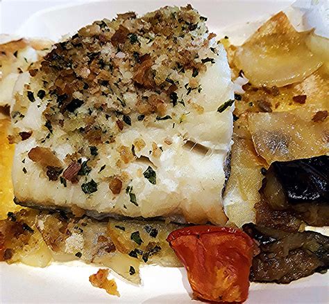 BACCALA AL FORNO CON PATATE E VERDURINE GULLO IN CUCINA