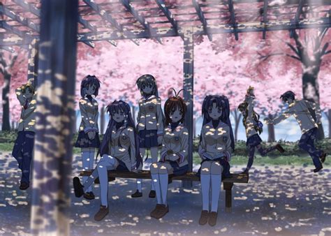 Fujibayashi Kyou Furukawa Nagisa Ibuki Fuuko Sakagami Tomoyo Okazaki Tomoya And 3 More