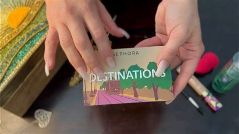 Asmr Sephora Haul Makeup Applicators Trying Them On You Youtube