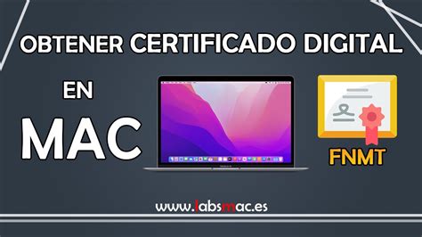 Solicitar E Instalar Certificado Digital FNMT En MAC 2023 YouTube