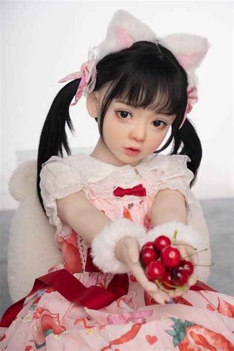 ميكوتو دمية جنسية لطيفة ذات شعر أسود NakeDoll