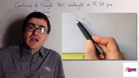 Construire Un Triangle Rectangle 2 YouTube