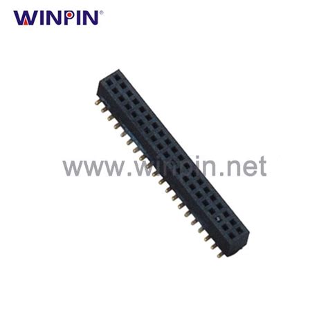 Female Header Connector 1 0mm Pitch H2 1 Double Row Surface Mount Type