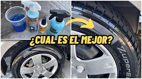 CUAL ES EL MEJOR ABRILLANTADOR DE LLANTAS LOS PONEMOS A PRUEBA YouTube