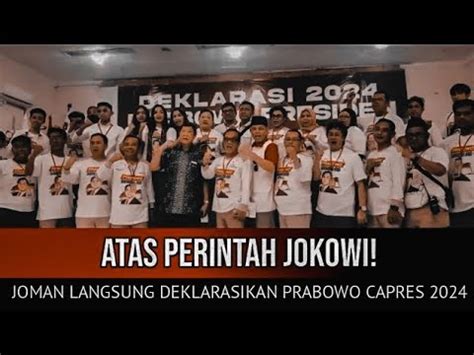 Resmi Prabowo Mania Deklarasikan Prabowo Subianto Presiden