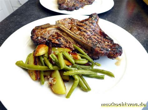 maxkochtwas Gebeiztes T Bone Steak mit Kräuterbutter