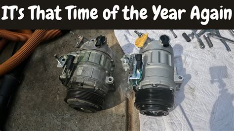 AWD Ford Explorer AC Compressor Replacment YouTube