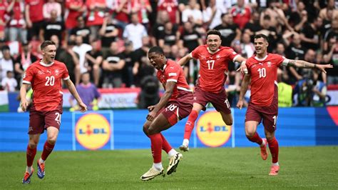 Escocia vs Suiza cuándo y dónde ver en vivo el partido por el grupo A