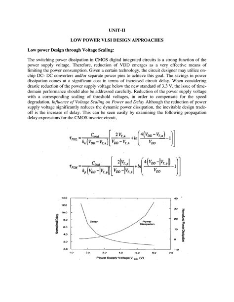 low power vlsi unit 2 unit ii low power vlsi design approaches low power design through