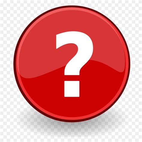 Icono De Signo De Interrogaci N Rojo Signo De Interrogaci N Rojo Png