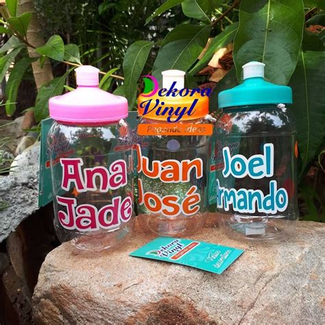 Botecitos para agua de 500ml ideales para niños personalizados en