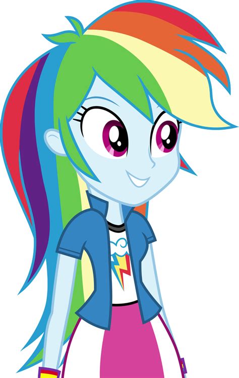 3391236 Safe Artist Cloudy Glow Rainbow Dash Equestria Girls G4