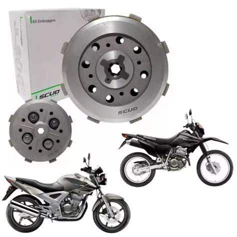 Kit Embreagem Completo Honda Cbx Twister Xr Tornado 250 Scud