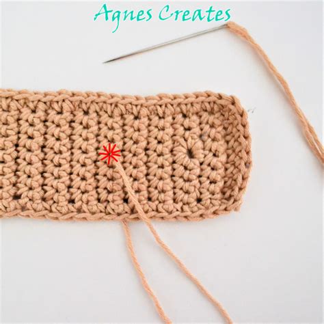 Easy To Crochet Belt Free Pattern Agnes Creates