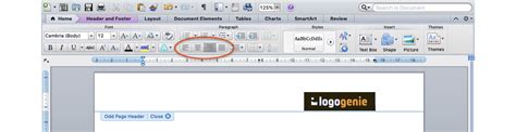 How To Inserting A Logo On Word Using A Logo On Word Word And My Logo
