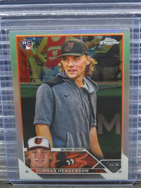2023 Topps Gunnar Henderson RC SP Image Variation Values MAVIN