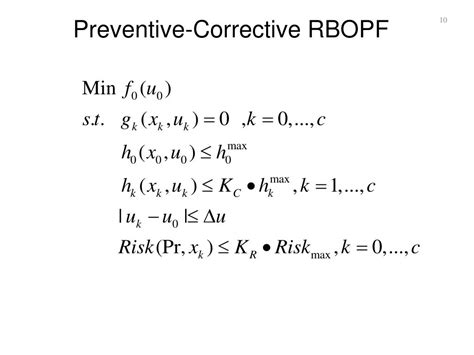 ppt security constrained opf and risk based opf powerpoint presentation id 3210776