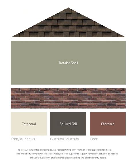 20 Paint Color Schemes With Brown Roofs HOMYHOMEE