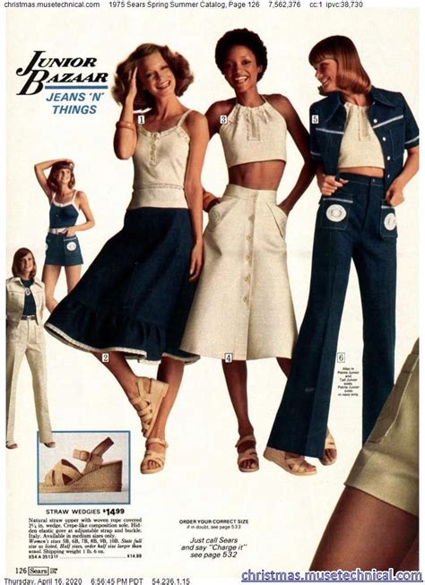 1975 Sears Spring Summer Catalog Page 126 Christmas Catalogs