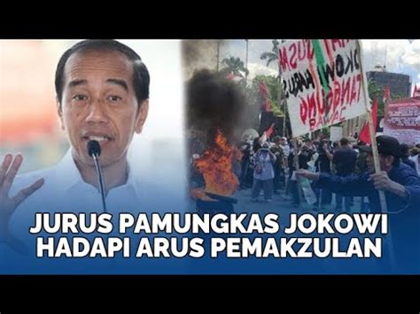 JURUS Pamungkas Jokowi Hadapi Arus Pemakzulan Bikin Goyah Cak Imin