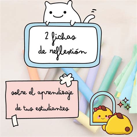 2 fichas de reflexión sobre el aprendizaje de tus estudiantes in 2022