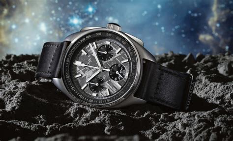 Bulova Presents A New Titanium Lunar Pilot With Meteorite Dial MR