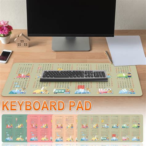 OAVQHLG3B 2023 Calendar Mouse Pad Calendars Desk Mat Calendar 2023