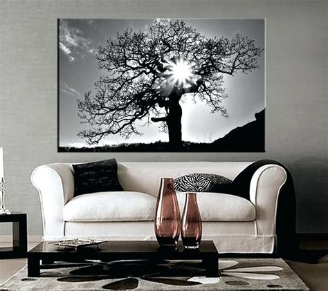 10 Ideas Of Black And White Large Canvas Wall Art