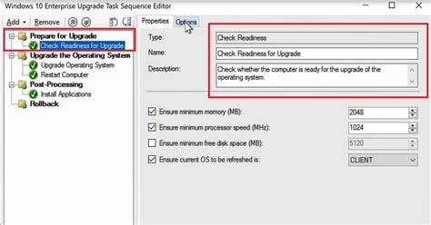 How To Create SCCM Windows 10 Upgrade Task Sequence Configuration