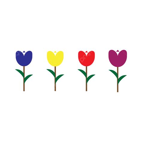 Tulip Flowers Clipart Tulip Flower Red Yellowe Tulip Flowers Clipart