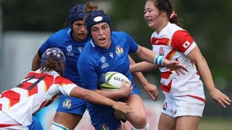 Mondiali Azzurre Nella Storia L Italia Del Rugby Per La Prima Volta