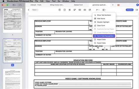 Convert PDF To Fillable Form Mac Fillable Form 2023