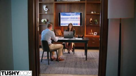 Porn ⚡ Tushy Analobsessed Vanessa Seduces Her Sexy Coworker Oliver