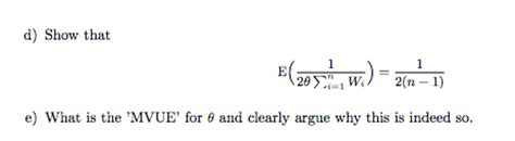 solved minimum variance unbiased estimator mvue