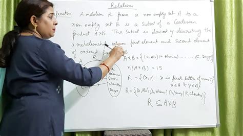 relation and functions class 11 part ii youtube