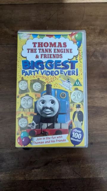 Thomas The Tank Engine And Friends Biggest Party Video Ever Vhs