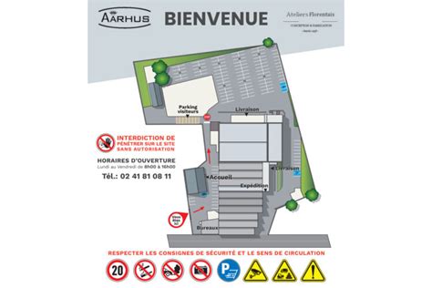 Exemple De Plan De Circulation Dans Une Entreprise Un Panneau