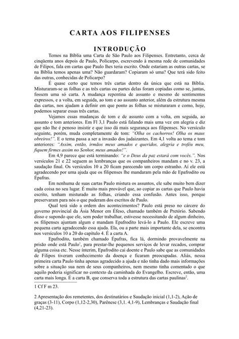 PDF CARTA AOS FILIPENSES Bibliapovo Br CARTA AOS FILIPENSES