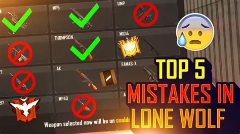 LONE WOLF RANK PUSH TIPS AND TRICKS TOP 5 LATEST TIPS AND TRICKS FOR