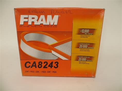 Filtro De Aire Fram Ca 8243 Envío gratis
