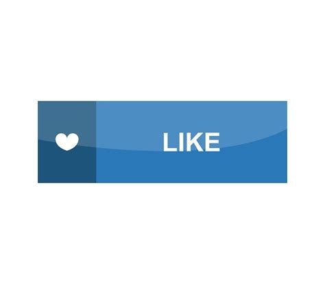 Premium Vector Like Button