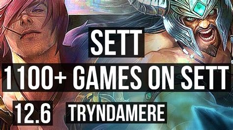 Sett Vs Trynda Top Defeat Solo Kills Games M Mastery