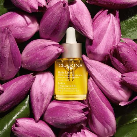 Aceite De Loto Pieles Mixtas O Grasas Clarins