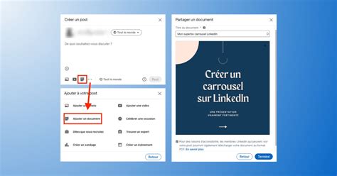 Comment créer un carrousel sur LinkedIn les bonnes pratiques à suivre