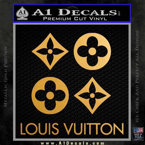 Louis Vuitton D4 Decal Set Sticker A1 Decals