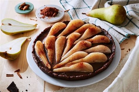 Tarte Poire Chocolat Mascarpone