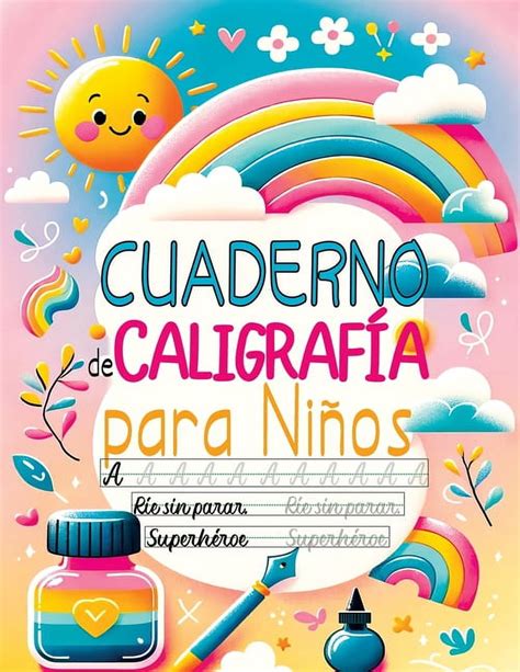 Cuaderno de caligrafía para niños Libro de Caligrafías Aprende