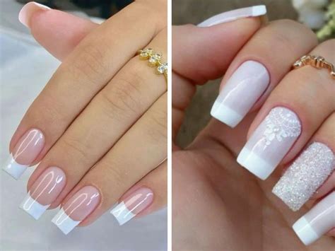 Unhas De Noiva Francesinha Ideias Perfeitas Para Brilhar No Grande Dia